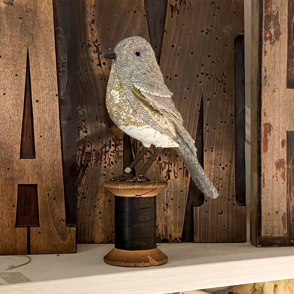 Annette Mackie Handmade - Sage Harris Tweed Bird – The Mulberry Tree ...