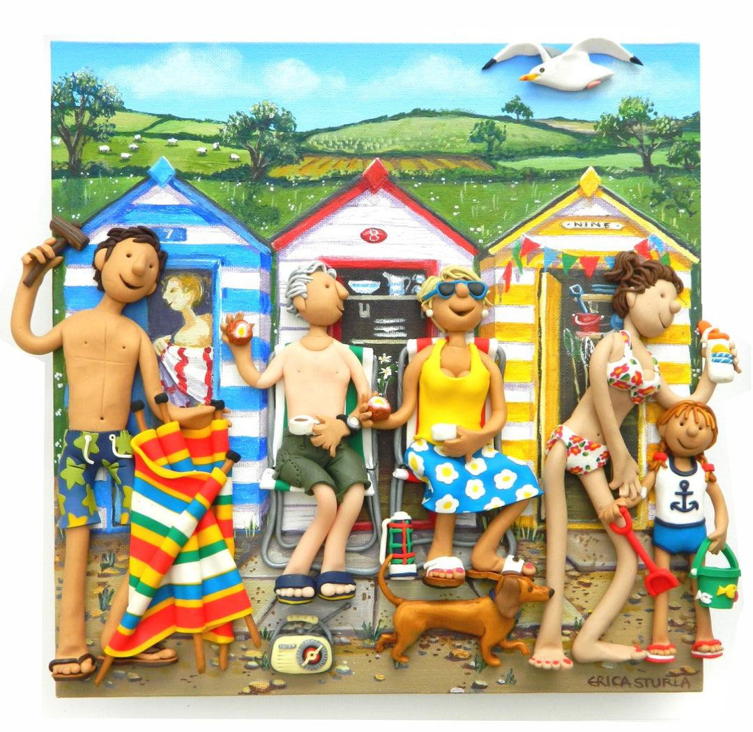 Erica Sturla - Beach Hutting - Limited edition print – The Mulberry ...